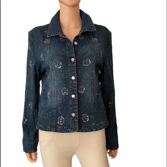 Flashback Couture | Jackets & Coats | Vintage Flashback Couture Sequins ...